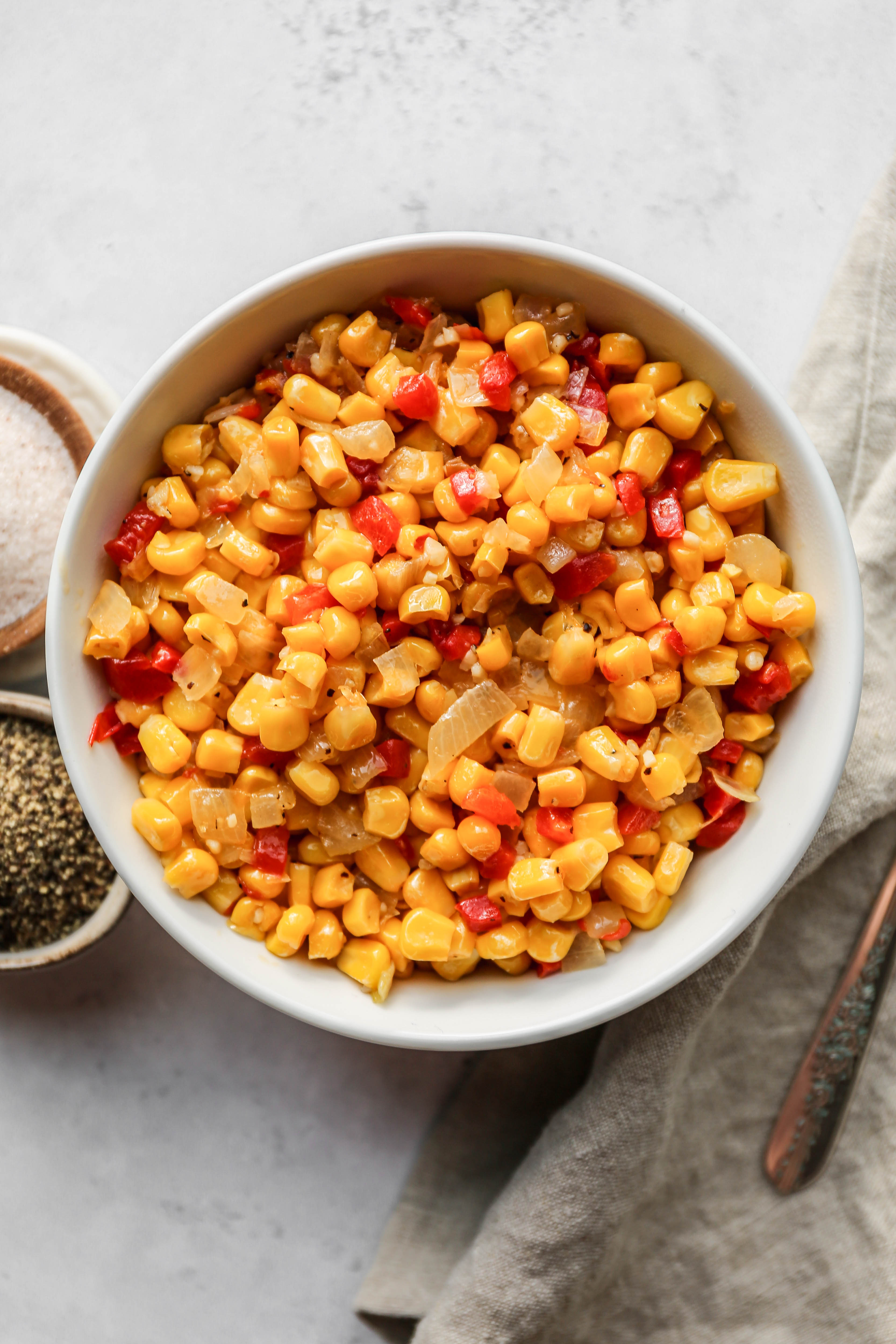 Easy Fried Frozen Corn - Small Farm Big Life
