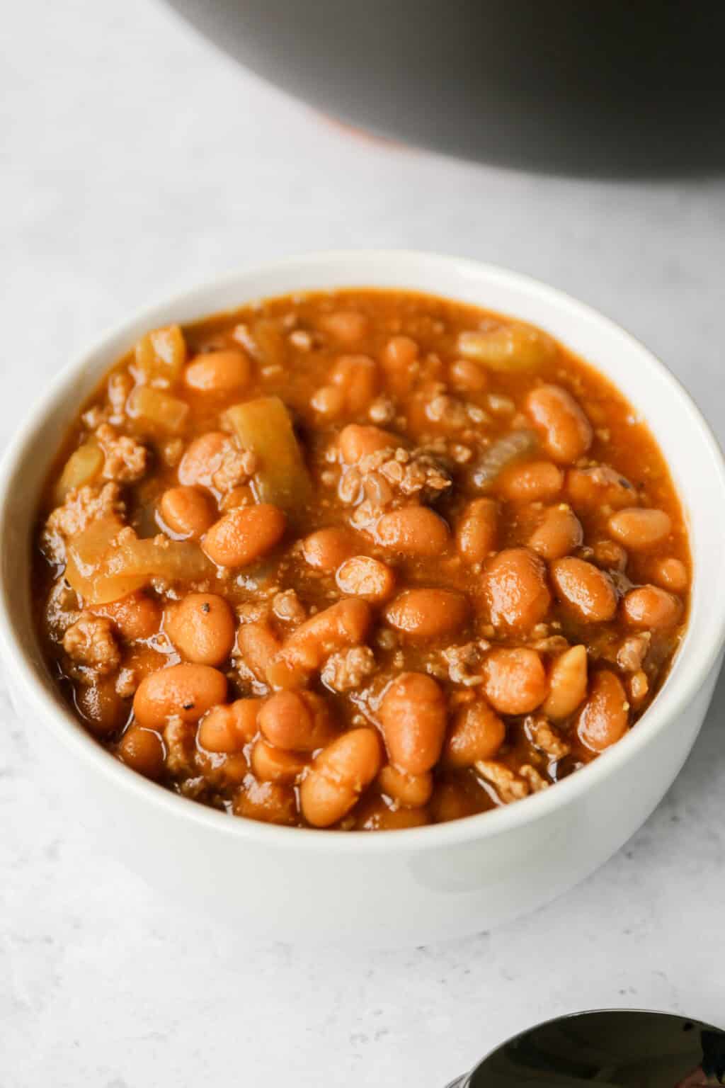 Gluten Free Baked Beans with Ground Beef - Small Farm Big Life