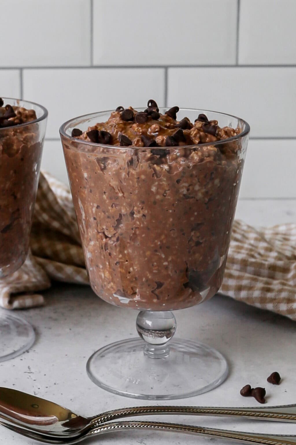 High Protein Mocha Overnight Oats - Small Farm Big Life